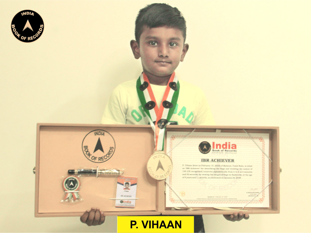 P. Vihaan -IBR Achiever