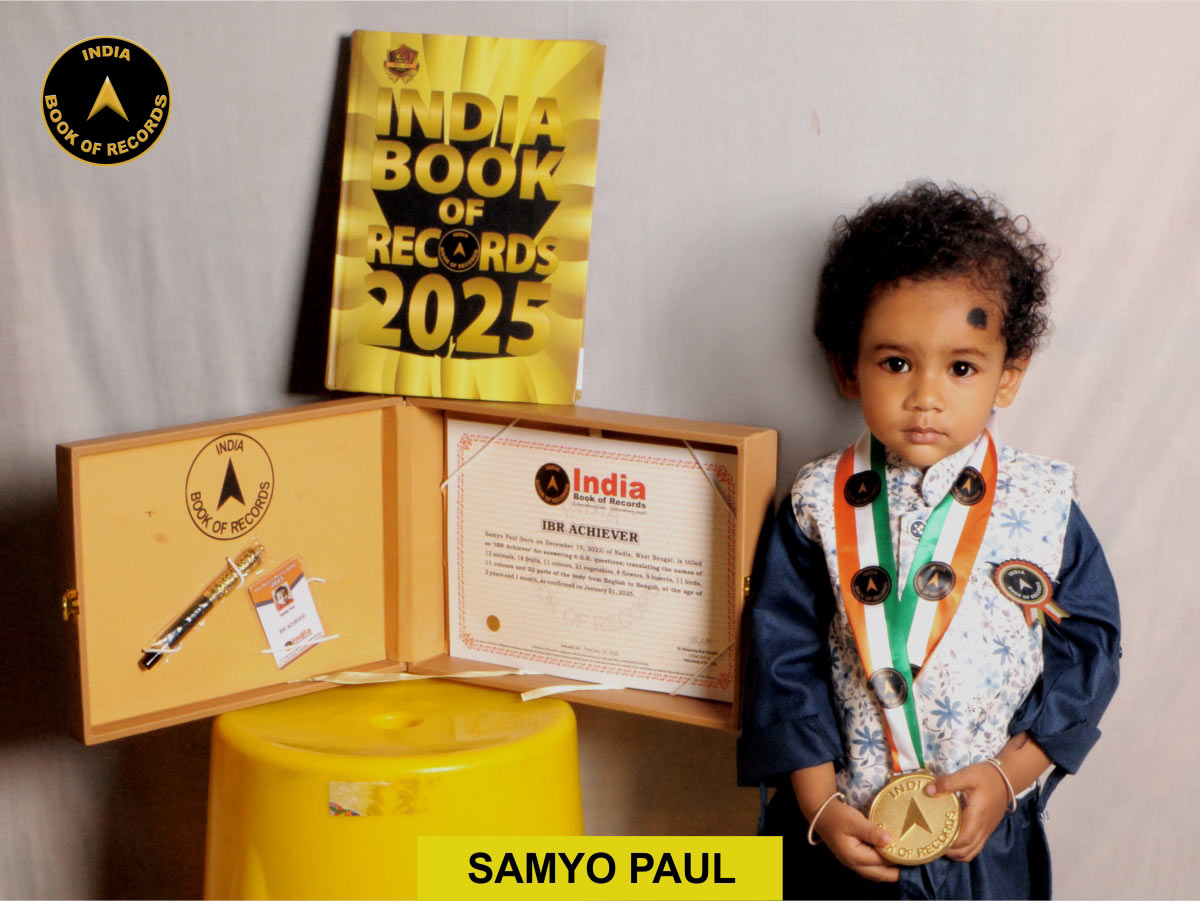 Samyo Paul - IBR Achiever