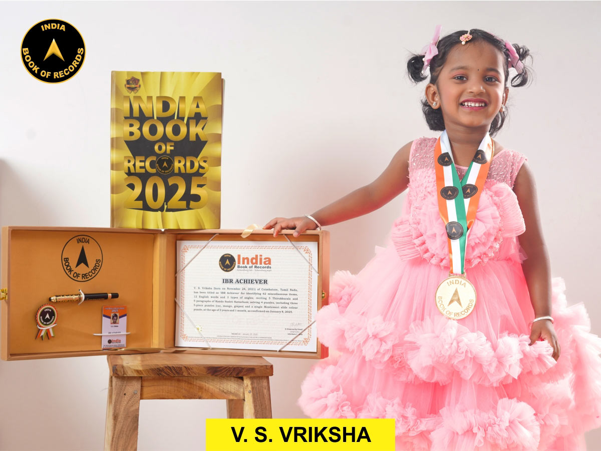 V. S. Vriksha - IBR Achiever