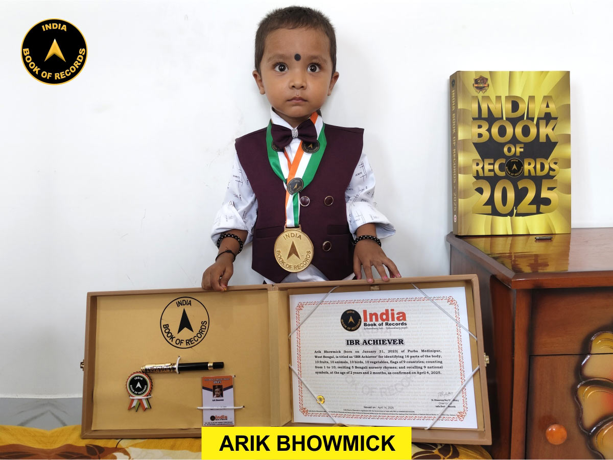 Arik Bhowmick - IBR Achiever