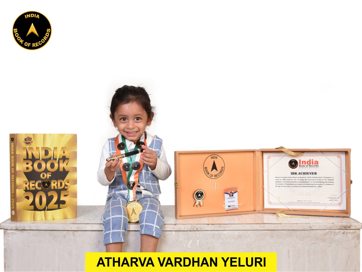 Atharva Vardhan Yeluri - IBR Achiever
