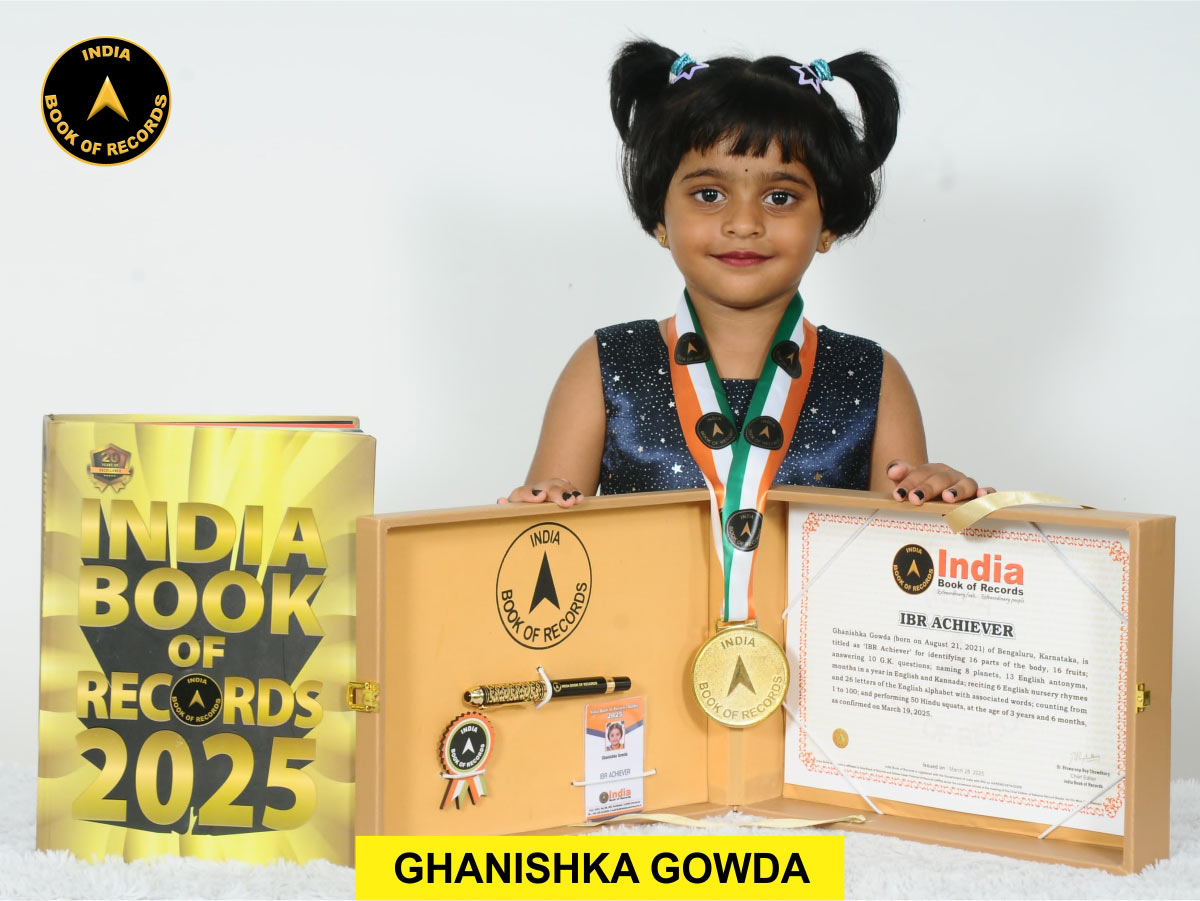 Ghanishka Gowda - IBR Achiever