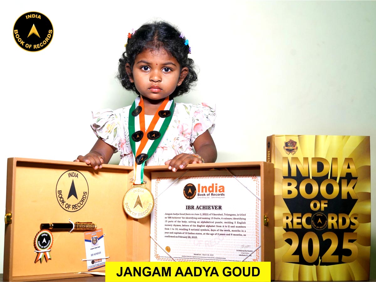 Jangam Aadya Goud - IBR Achiever