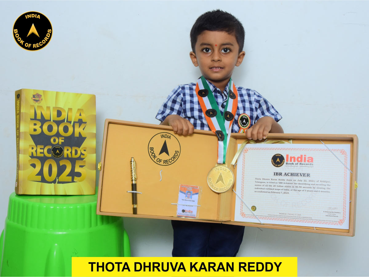 Thota Dhruva Karan Reddy - IBR Achiever