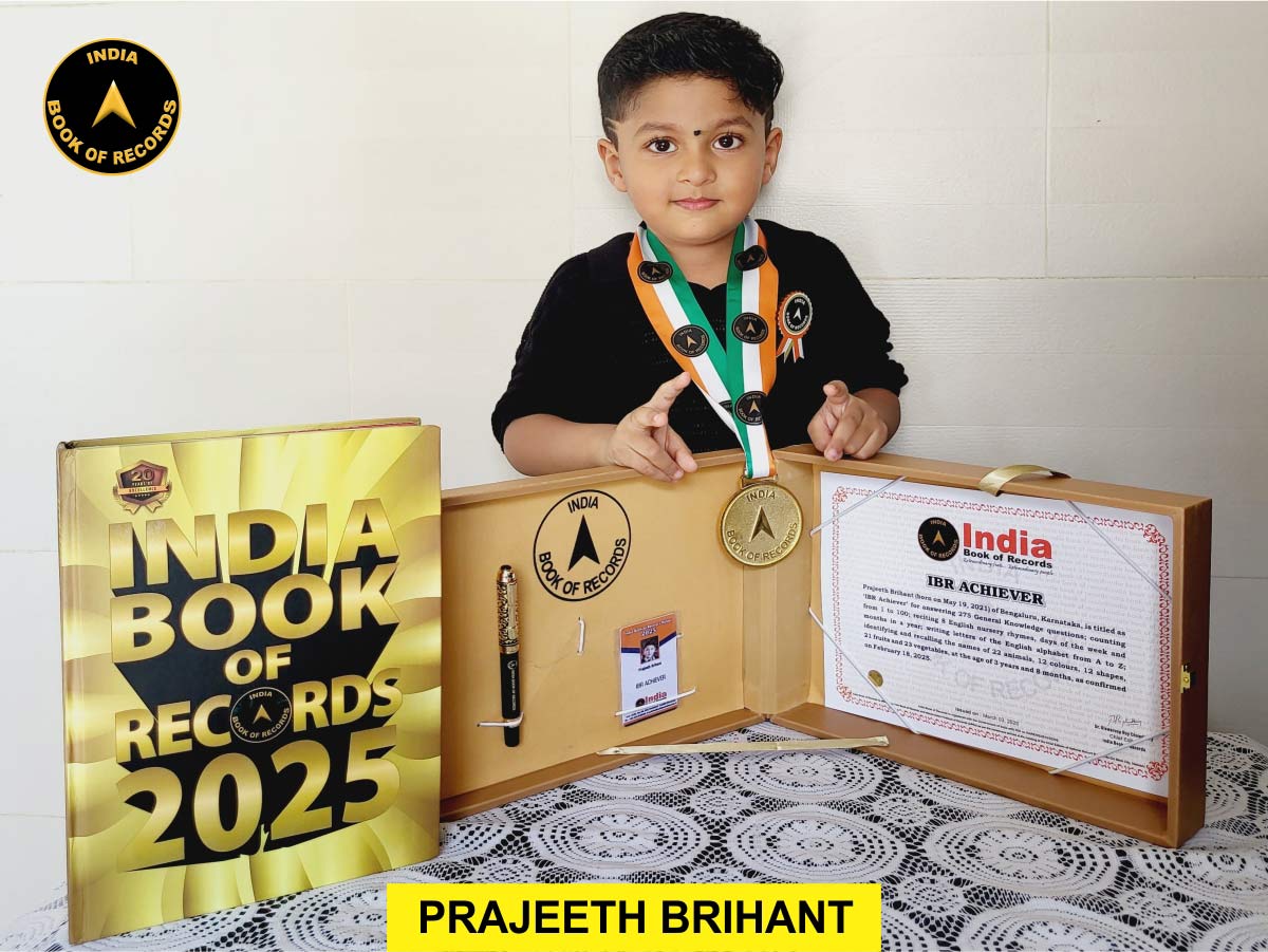 Prajeeth Brihant - IBR Achiever