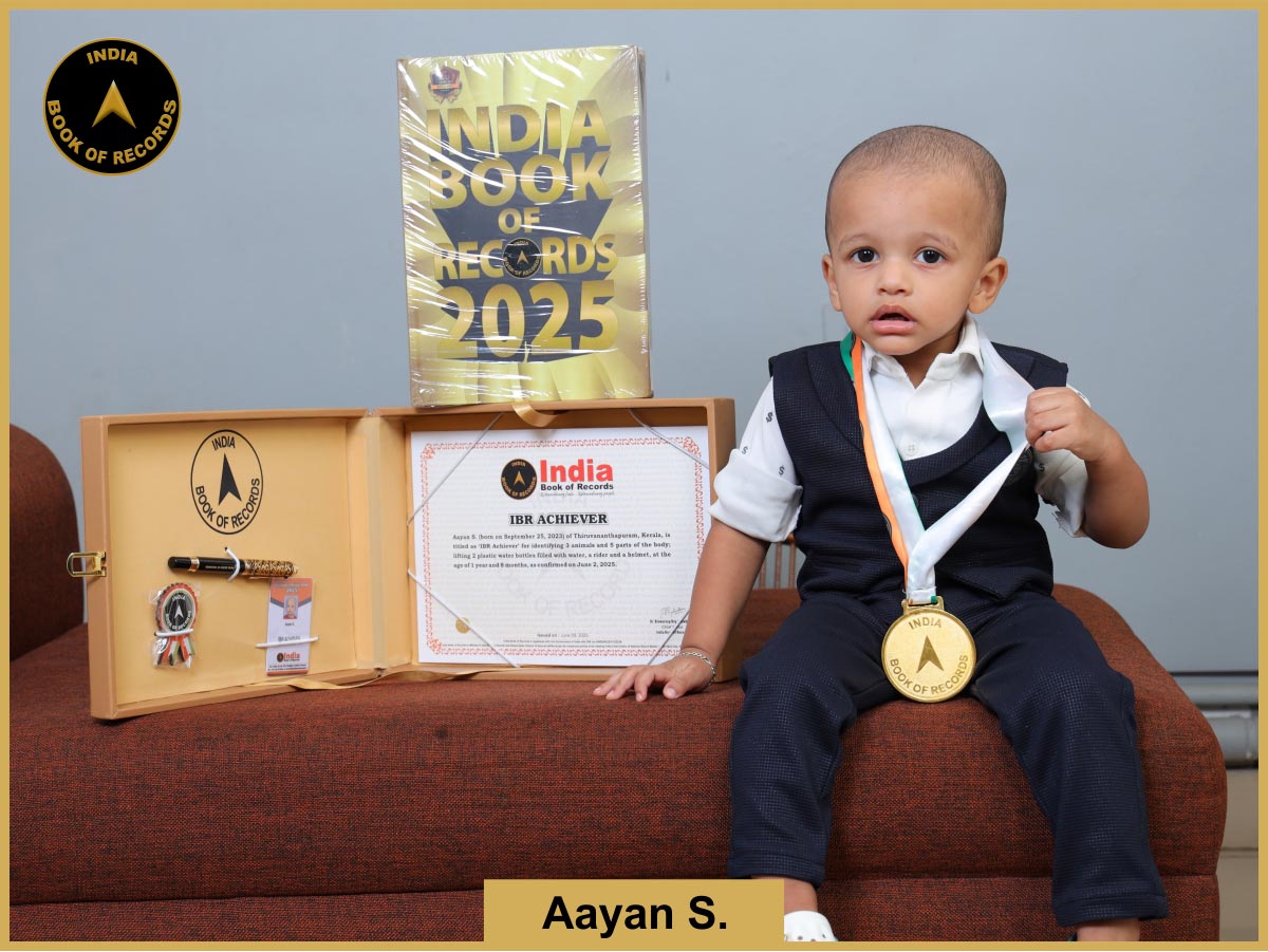 Aayan S. - IBR Achiever