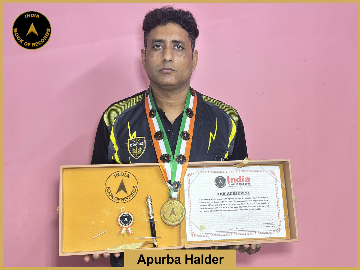 Apurba Halder - IBR Achiever