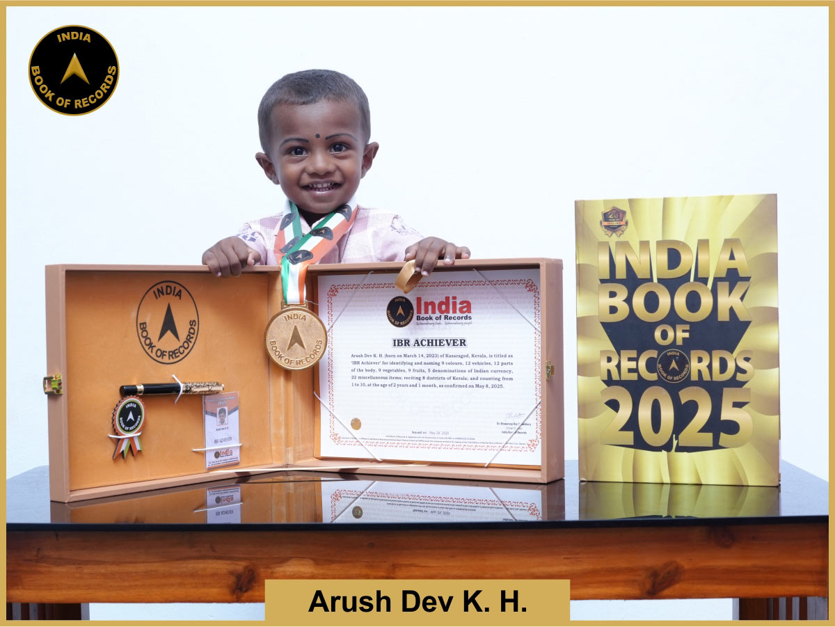 Arush Dev K. H. - IBR Achiever