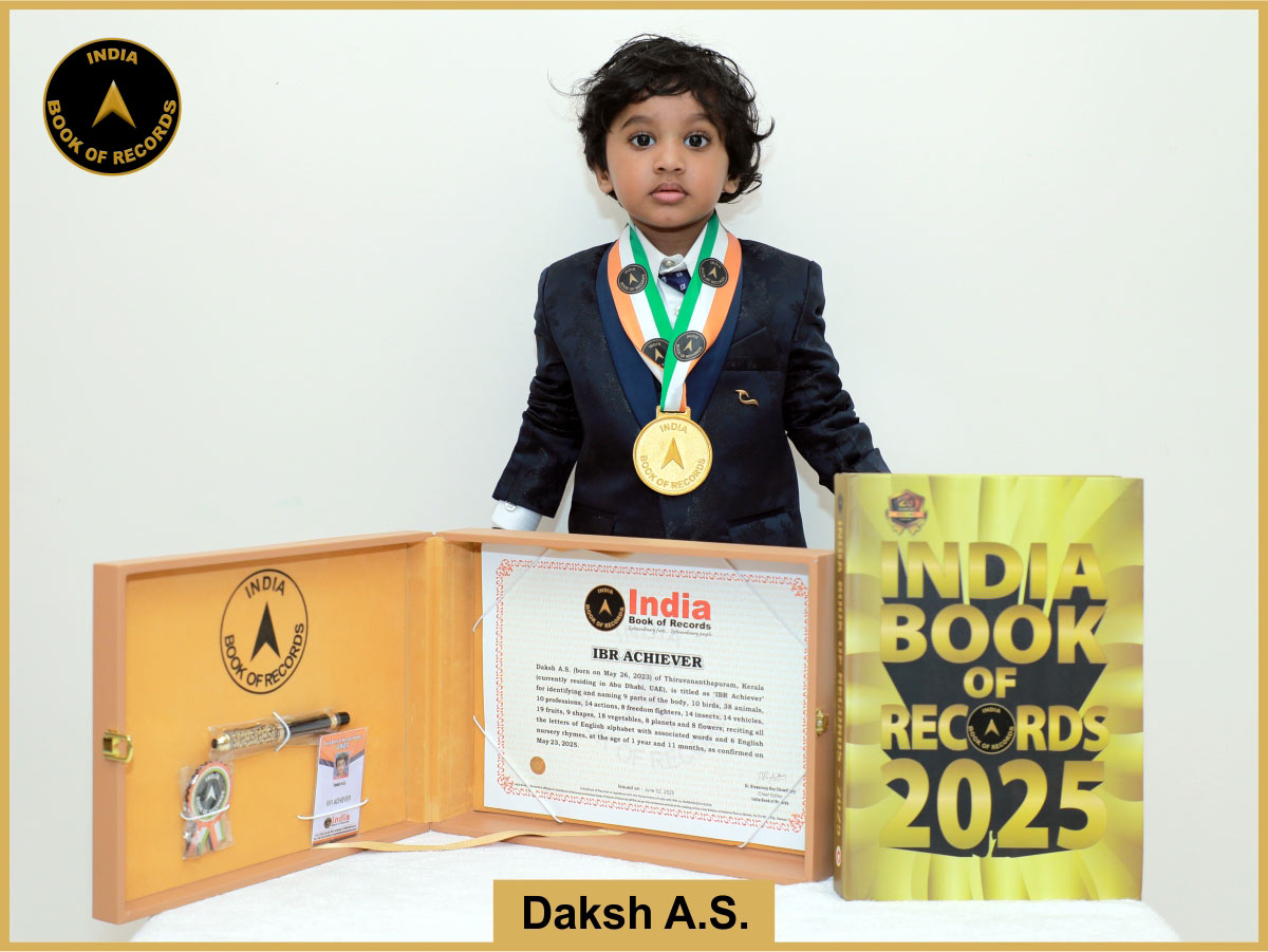 Daksh A.S. - IBR Achiever