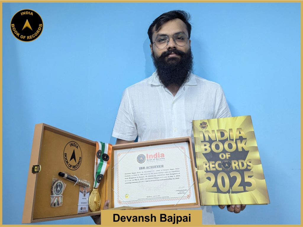 Devansh Bajpai – IBR Achiever