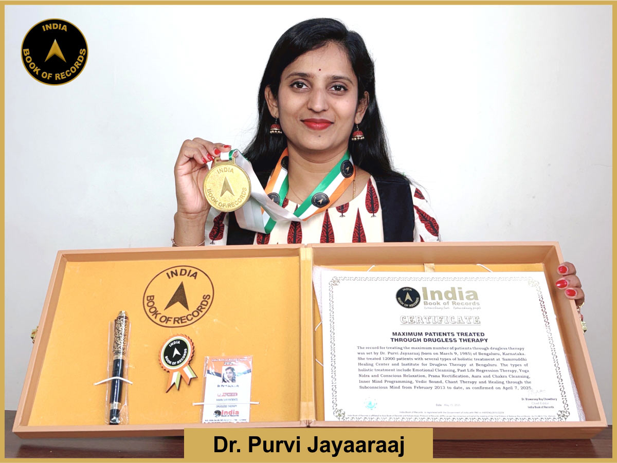 Maximum patients treated through drugless therapy