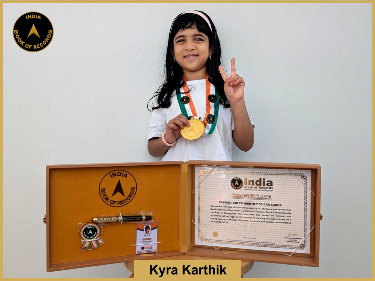 Fastest kid to identify 50 car logos