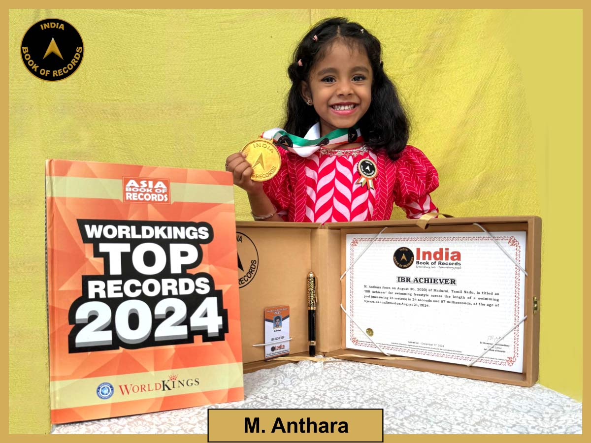 Anthara- IBR Achiever - India Book of Records