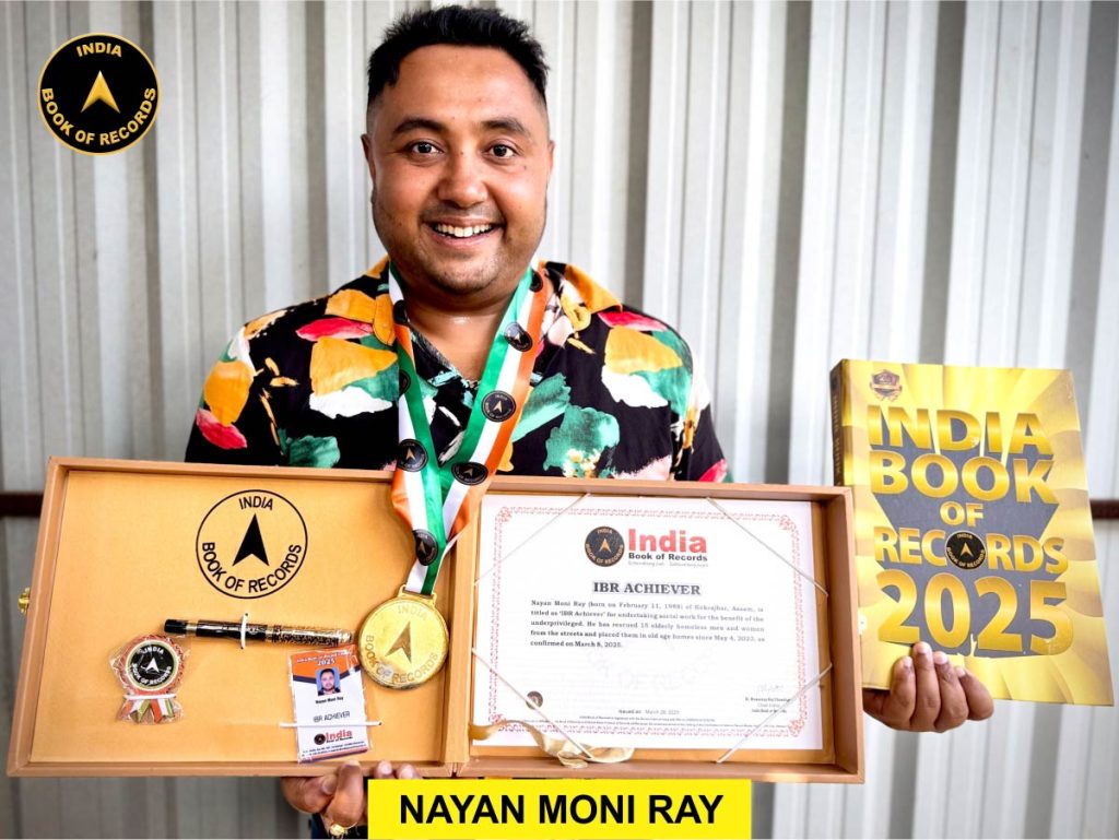 Nayan Moni Ray - IBR Achiever - India Book of Records