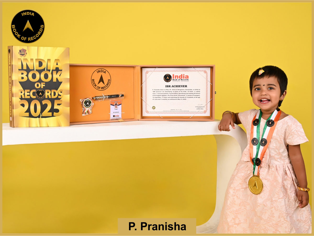 P. Pranisha - IBR Achiever
