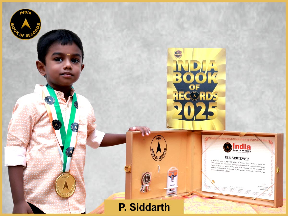 P. Siddarth - IBR Achiever