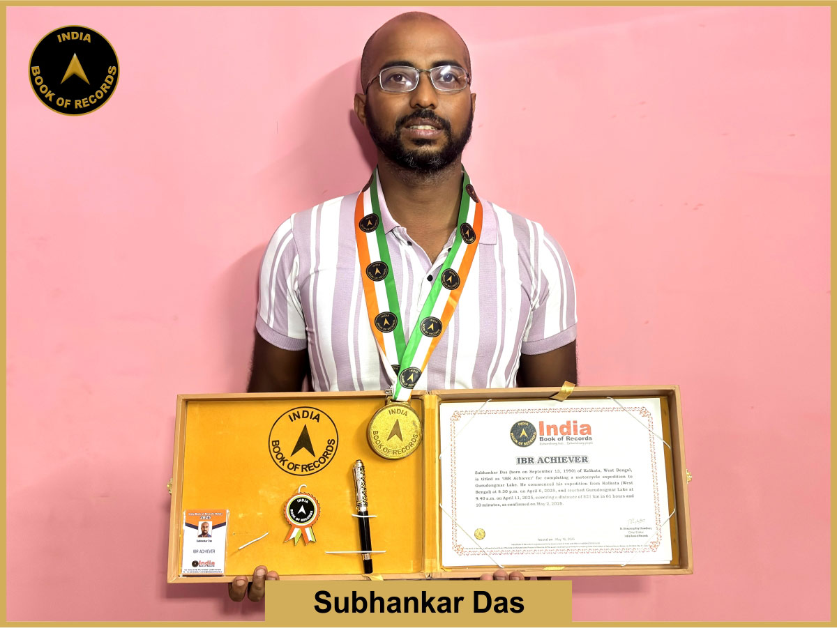 Subhankar Das - IBR Achiever