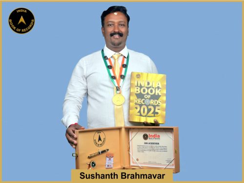 Sushanth Brahmavar - IBR Achiever