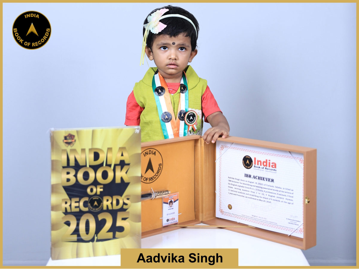 Aadvika Singh - IBR Achiever