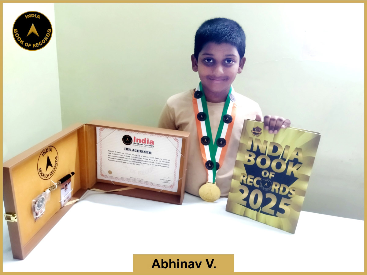 Abhinav V. - IBR Achiever