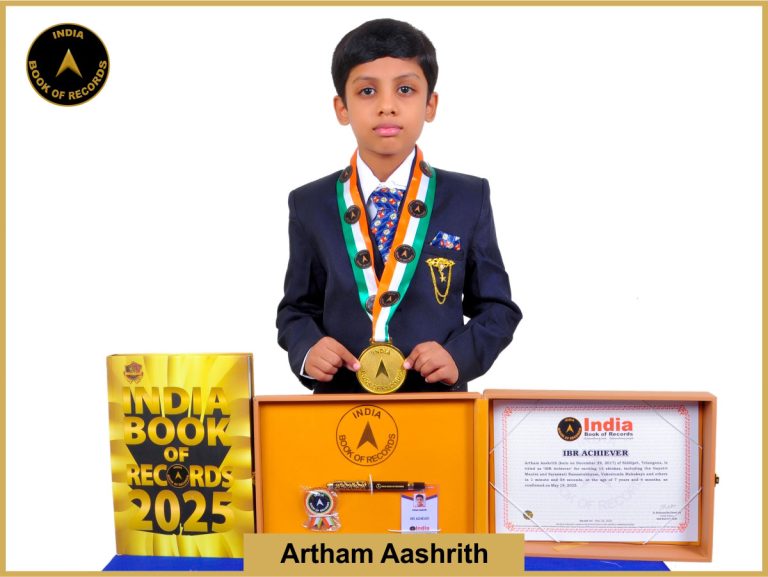 Artham Aashrith - IBR Achiever