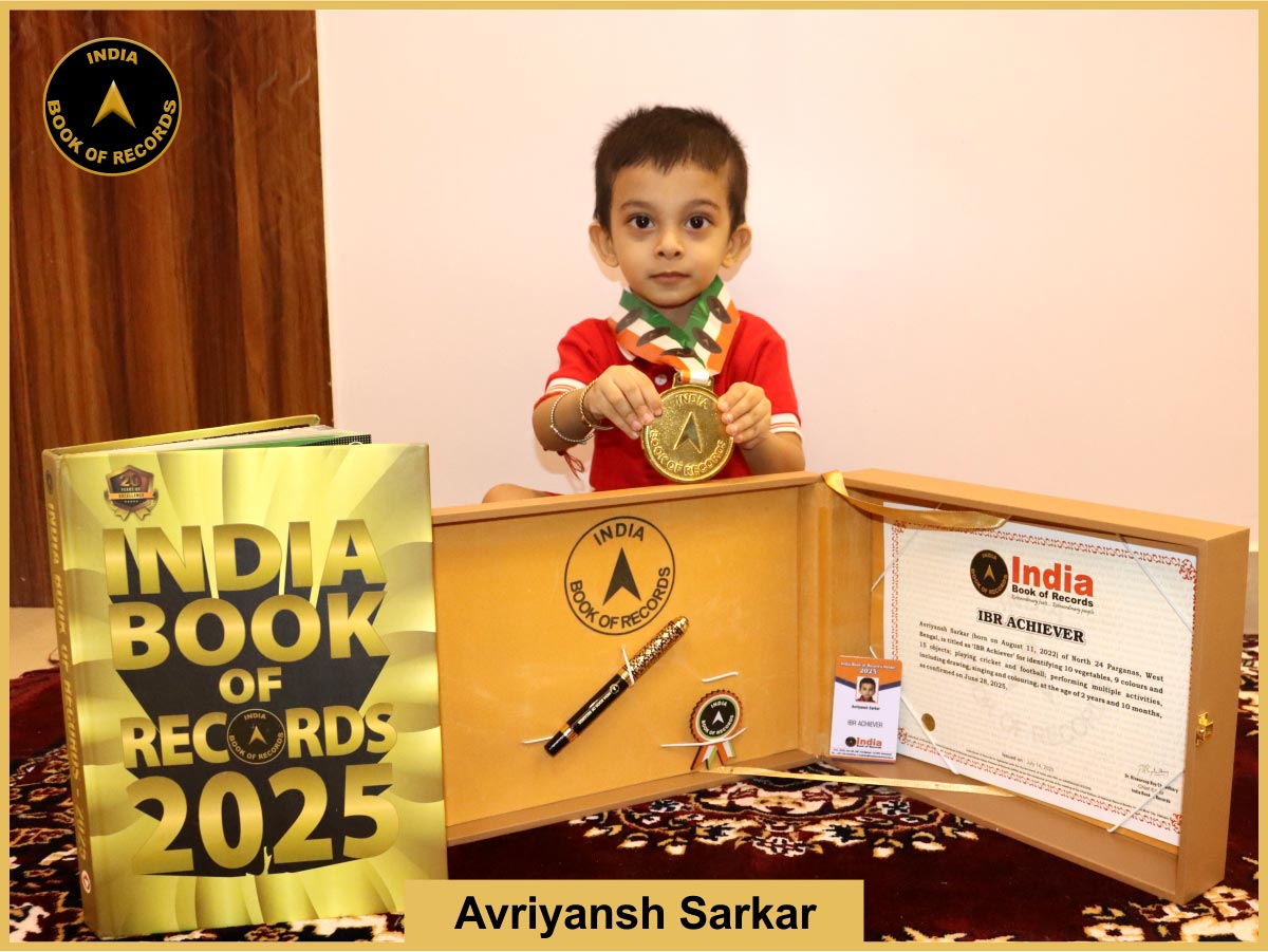 Avriyansh Sarkar - IBR Achiever