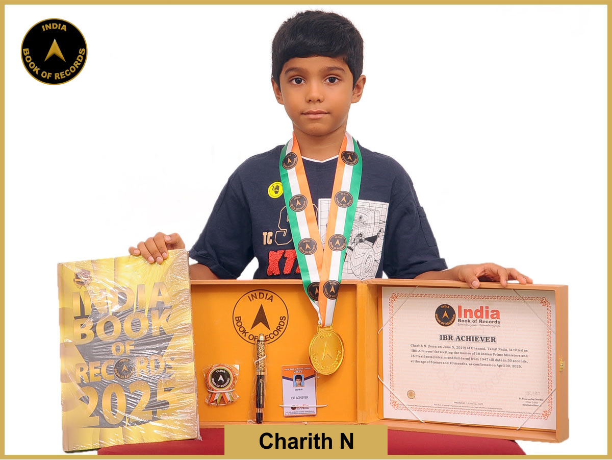 Charith N. - IBR Achiever