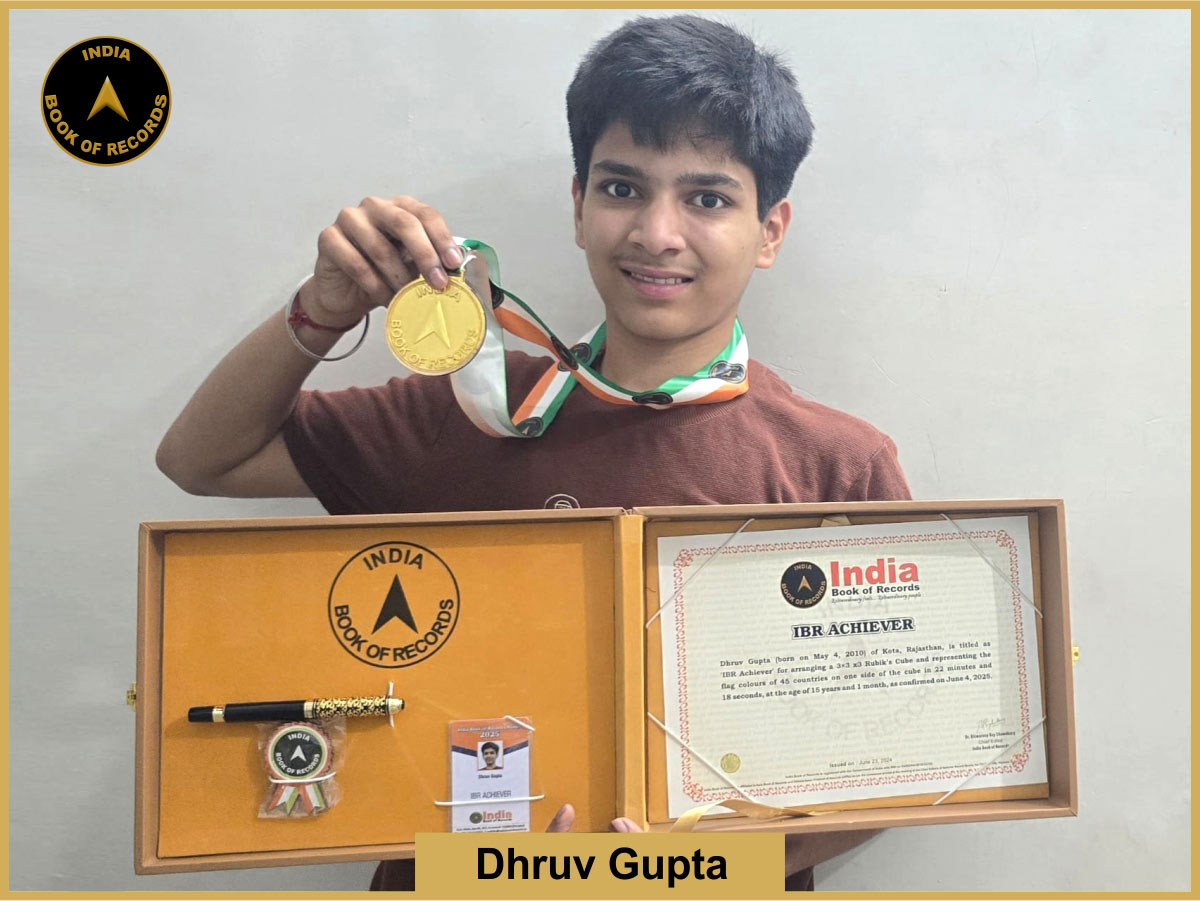 Dhruv Gupta - IBR Achiever