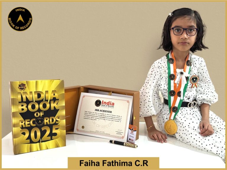 Faiha Fathima C.R. - IBR Achiever