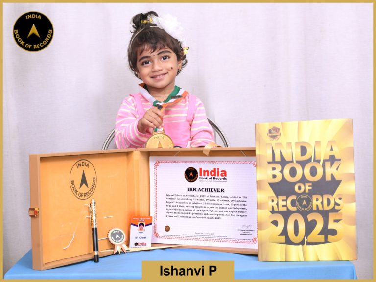 Ishanvi P - IBR Achiever