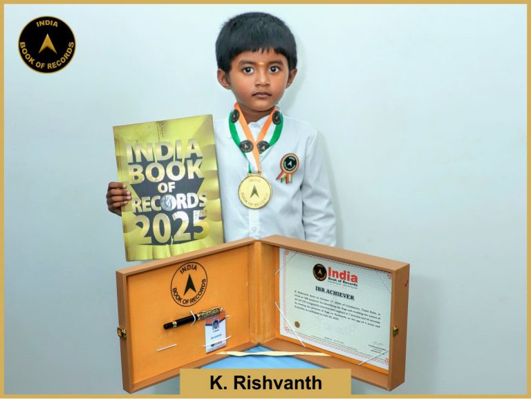 K. Rishvanth - IBR Achiever
