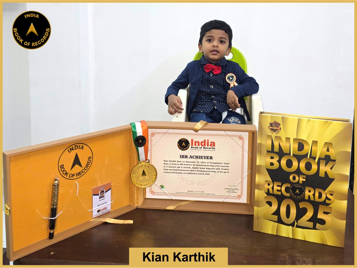 Kian Karthik - IBR Achiever