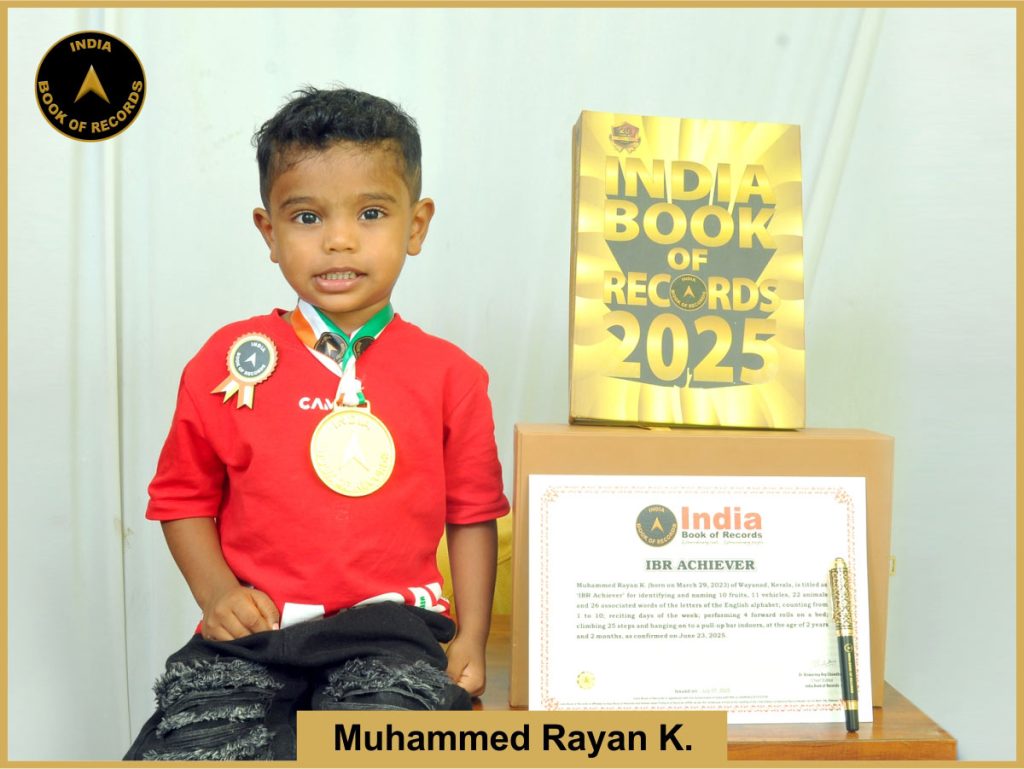 Muhammed Rayan K. - IBR Achiever