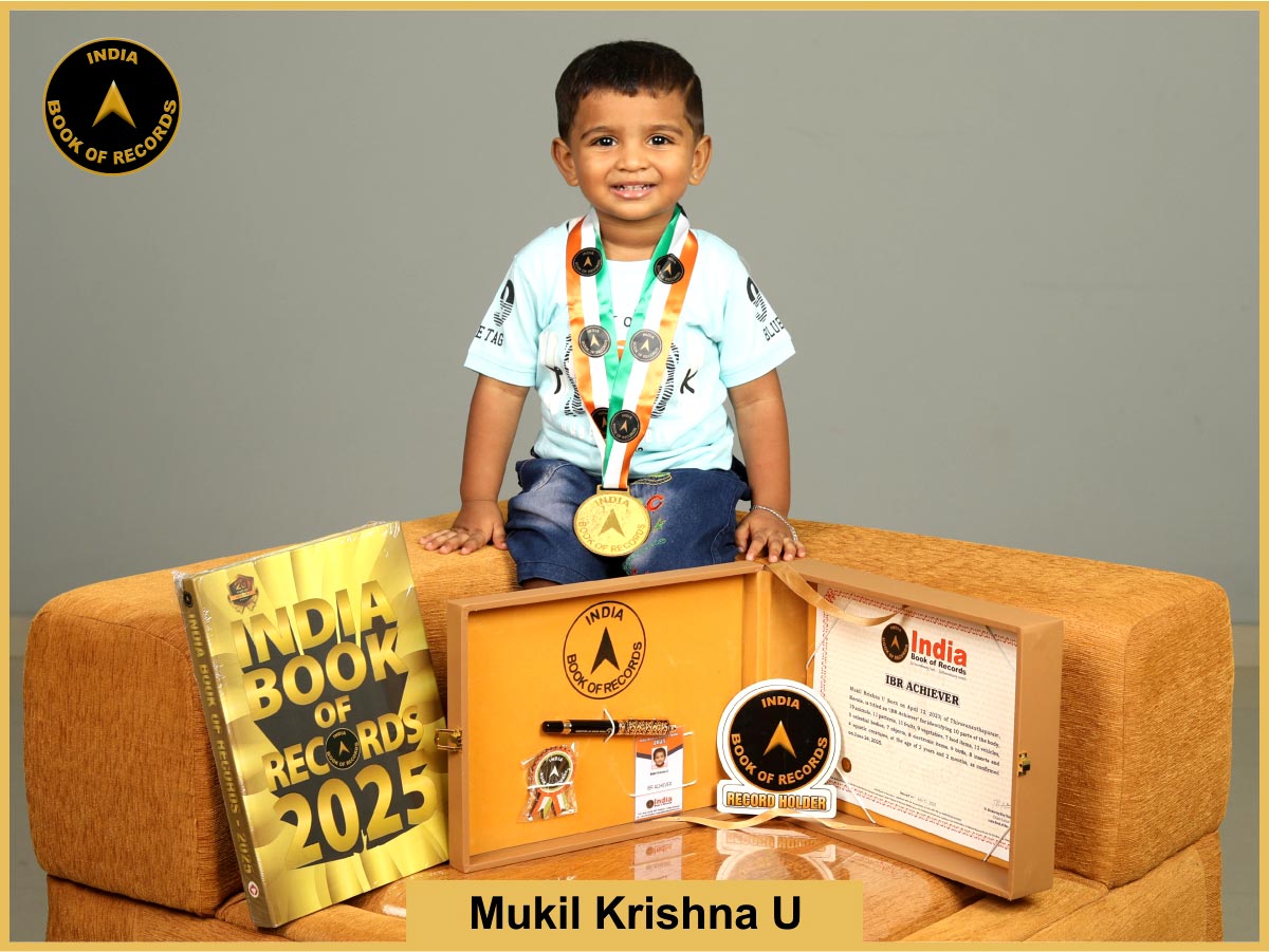 Mukil Krishna U - IBR Achiever