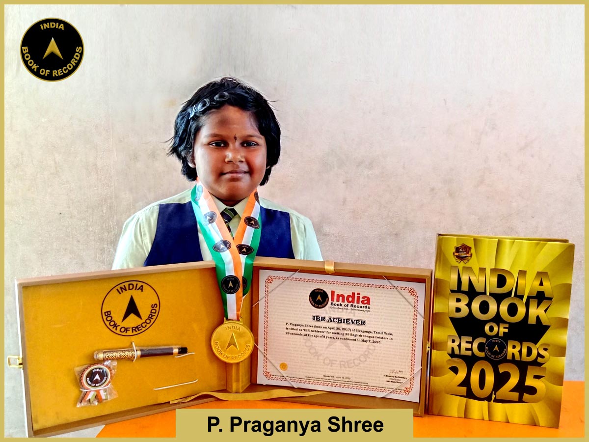 P. Praganya Shree - IBR Achiever