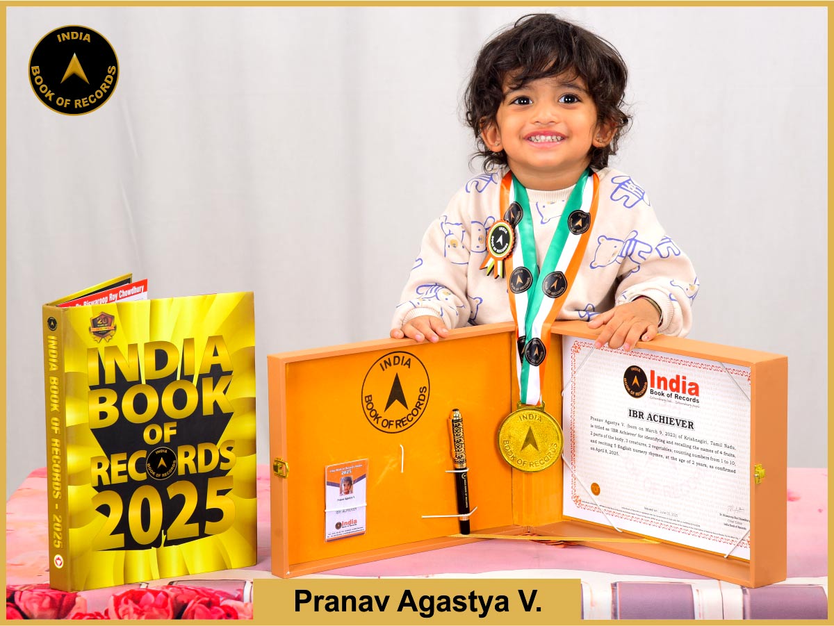 Pranav Agastya V. - IBR Achiever