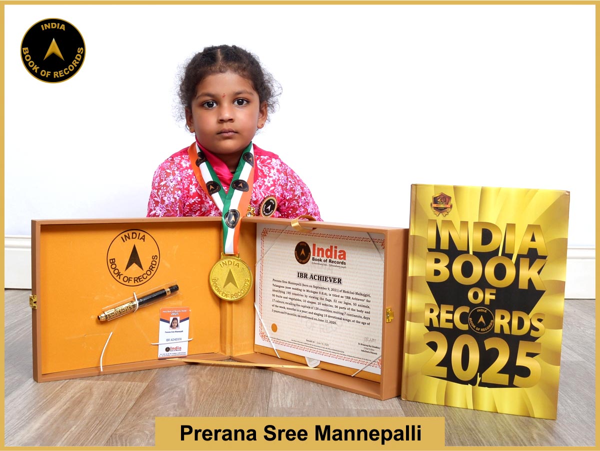 Prerana Sree Mannepalli - IBR Achiever