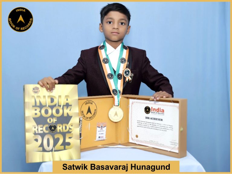 Satwik Basavaraj Hunagund - IBR Achiever