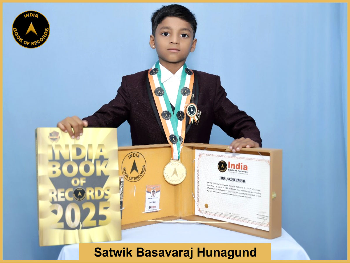 Satwik Basavaraj Hunagund - IBR Achiever
