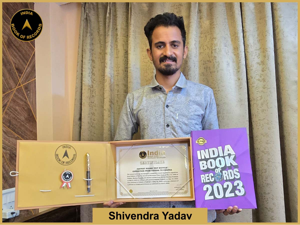 Fastest round trip bicycle expedition from Vidisha to Dwarka