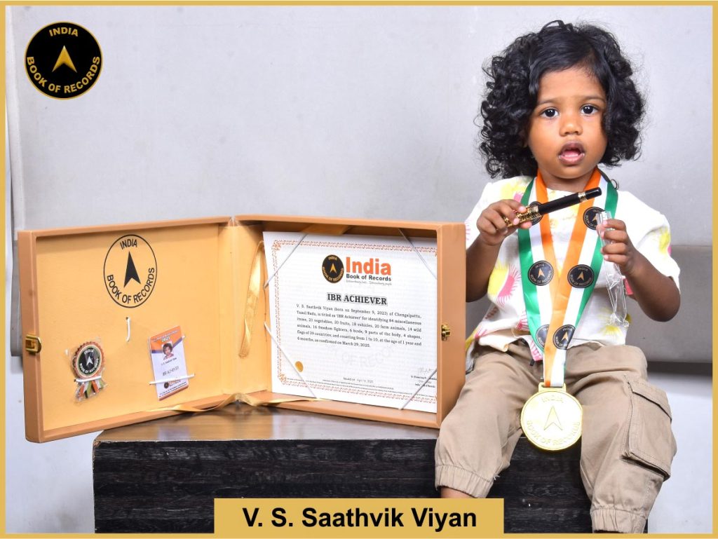 V. S. Saathvik Viyan - IBR Achiever