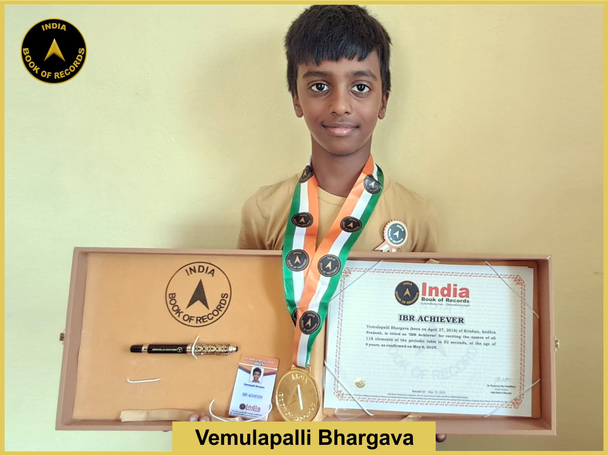 Vemulapalli Bhargava - IBR Achievera