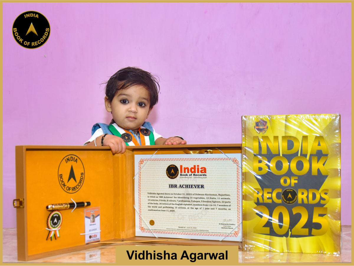 Vidhisha Agarwal - IBR Achiever