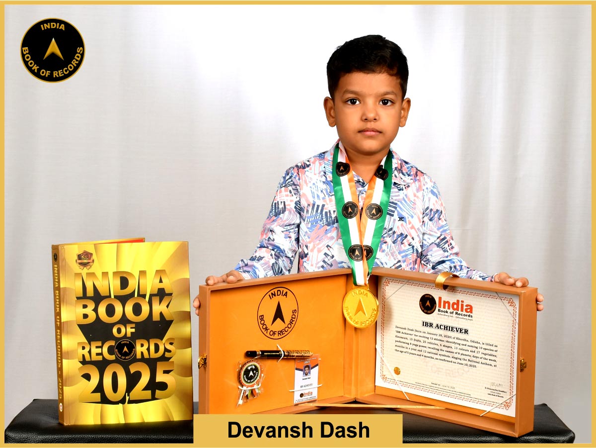 Devansh Dash - IBR Achiever