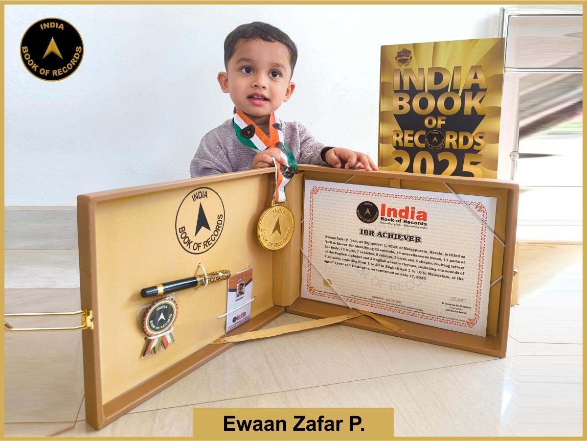 Ewaan Zafar P. - IBR Achiever