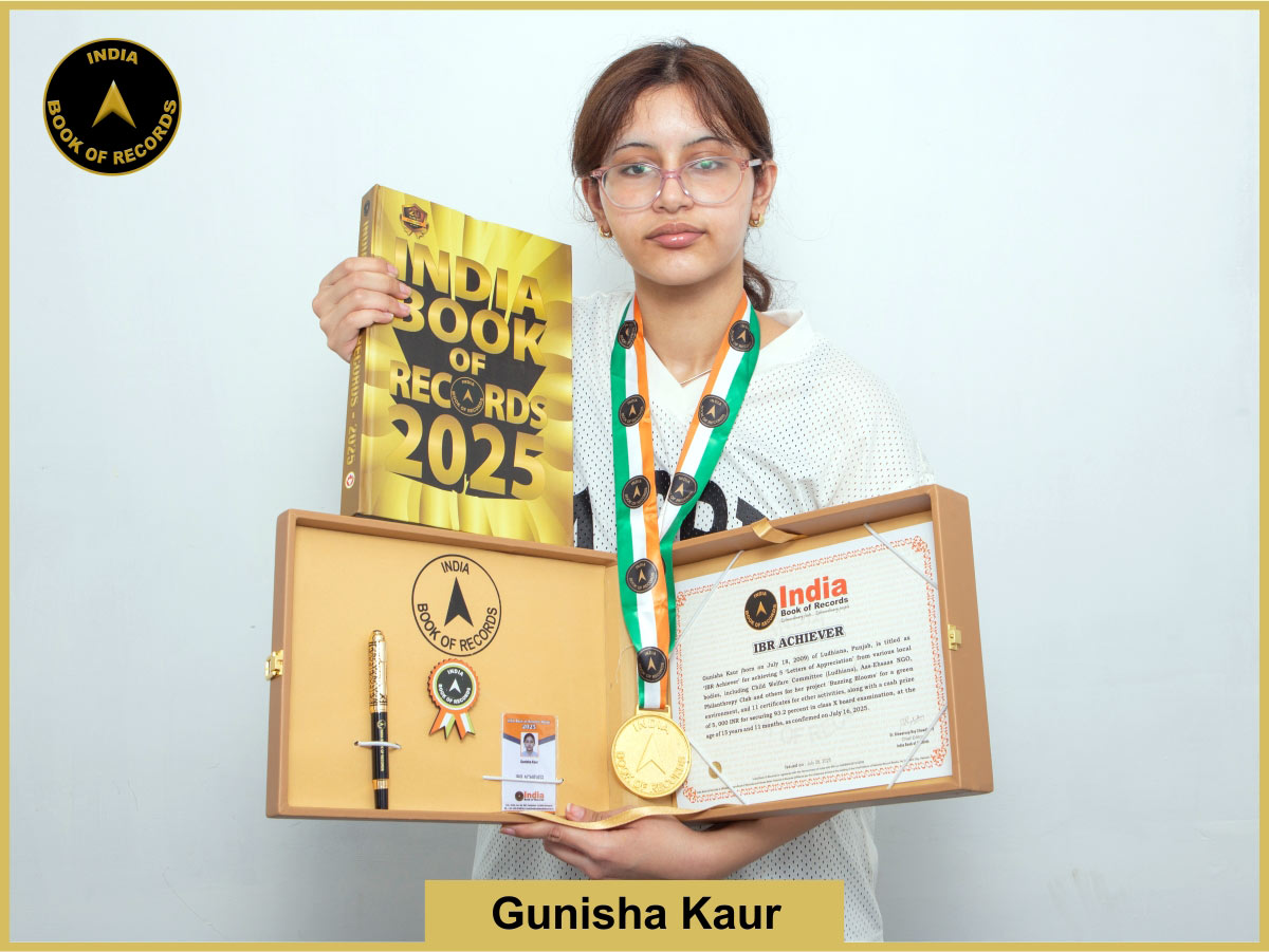 Gunisha Kaur - IBR Achiever