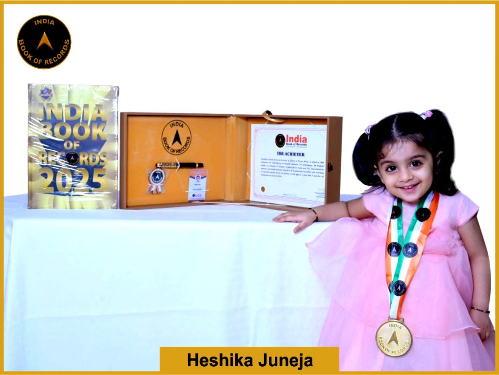 Heshika Juneja - IBR Achiever