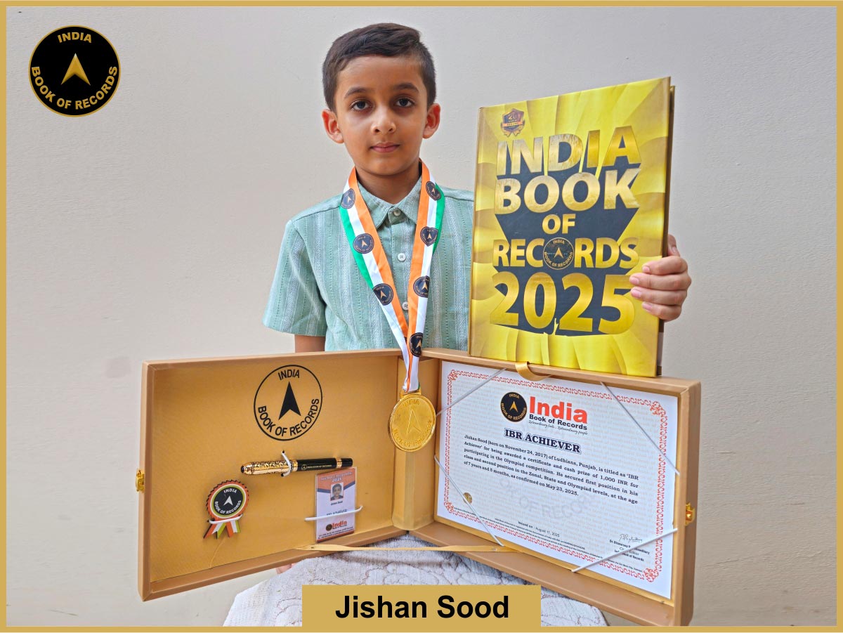 Jishan Sood - IBR Achiever