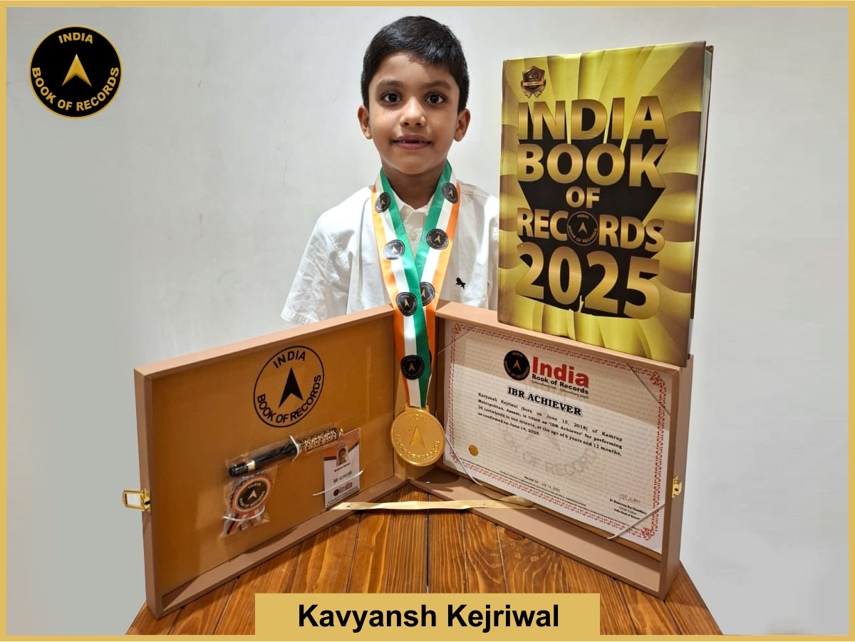 Kavyansh Kejriwal - IBR Achiever