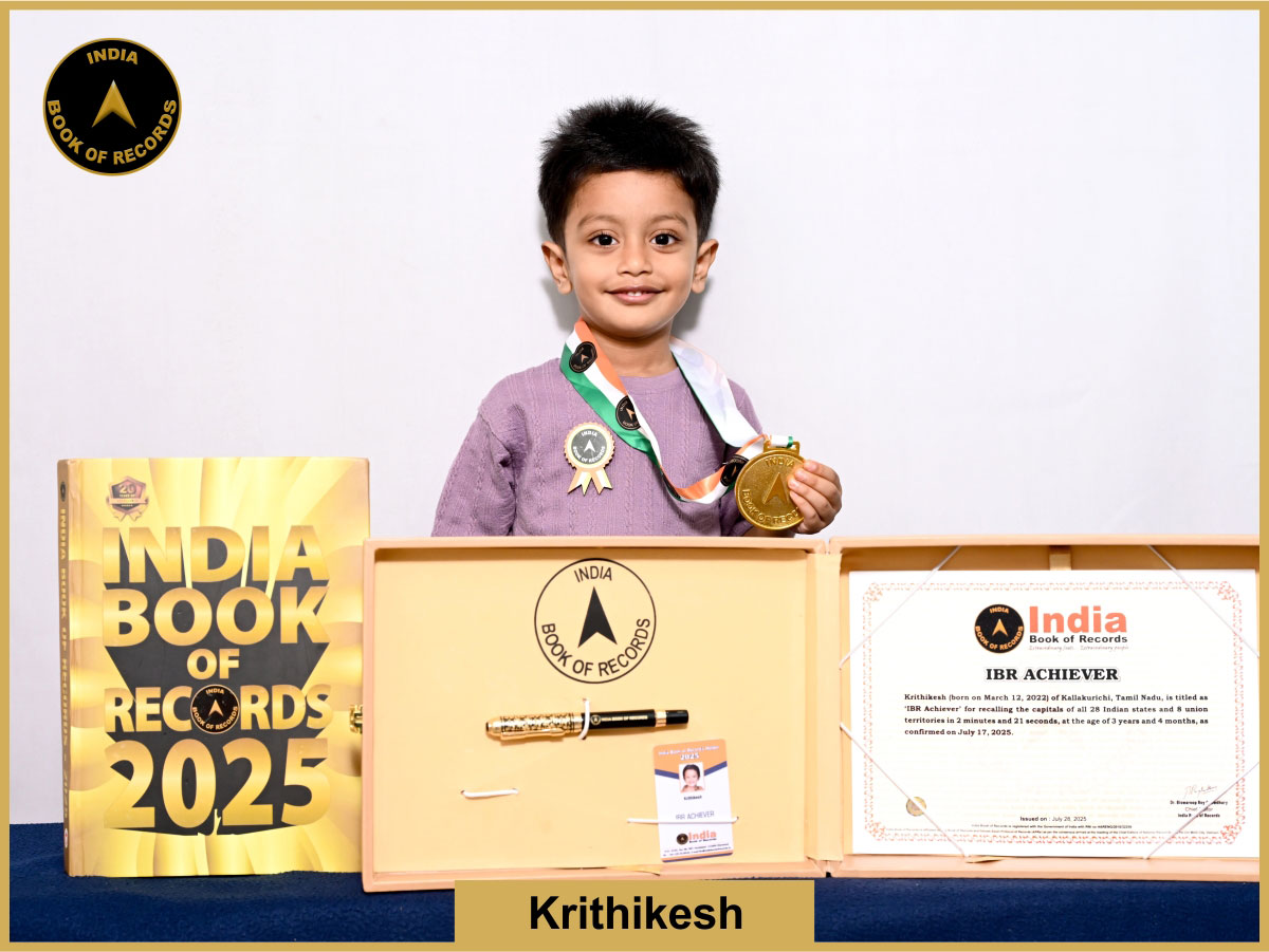 Krithikesh - IBR Achiever